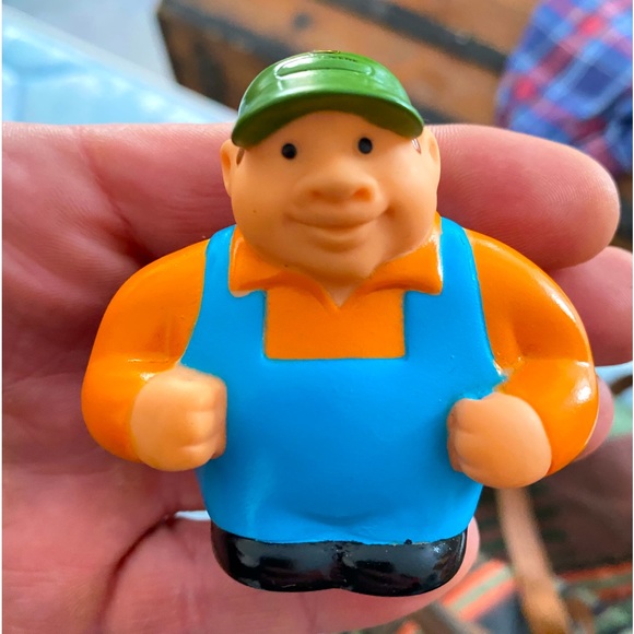 Toys | Tomy Ertl John Deere Hat Farm Farmer Toy Figure For Playset ...